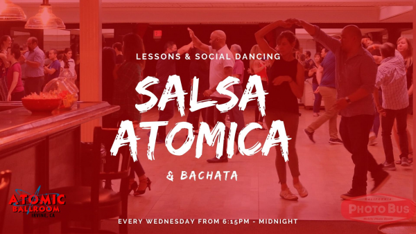 Wednesday Salsa ATOMICA | ATOMIC Ballroom | Irvine, CA in Orange County ...