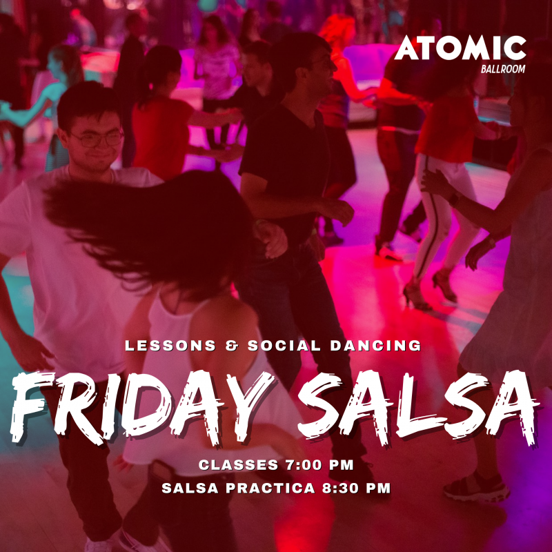 The Salsa & Bachata Program at Atomic Ballroom!