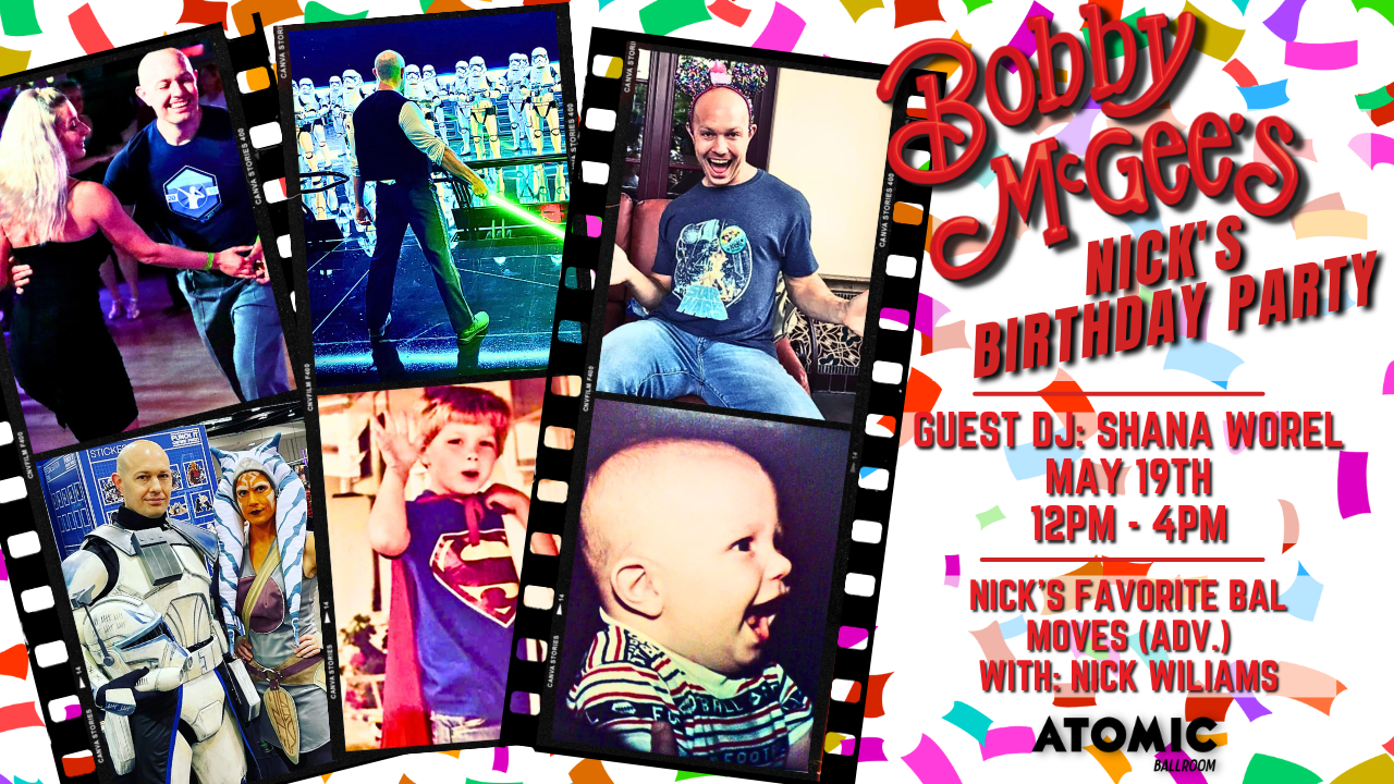 Bobby McGee's Dance Party at Atomic Ballroom!