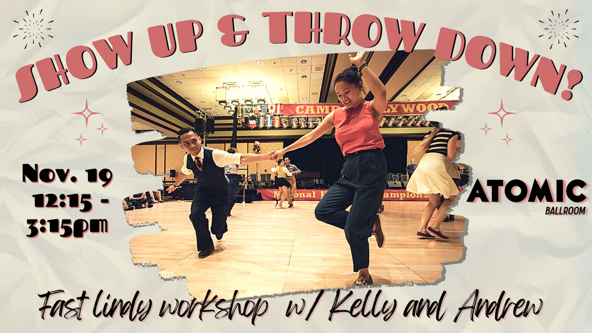 FB – Kelly Andrew Workshop – Atomic 2022 | ATOMIC Ballroom | Irvine, CA in Orange County (OC)
