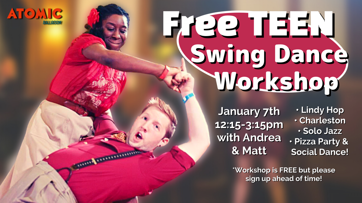 Fb – Free Teen Workshop 2023 | ATOMIC Ballroom | Irvine, CA in Orange ...