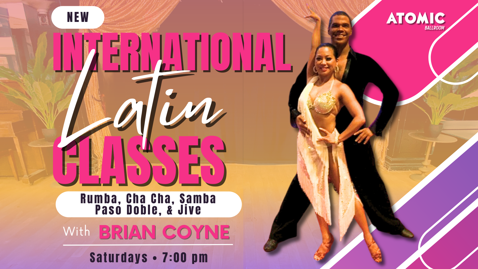 New International Latin Classes with Brian!