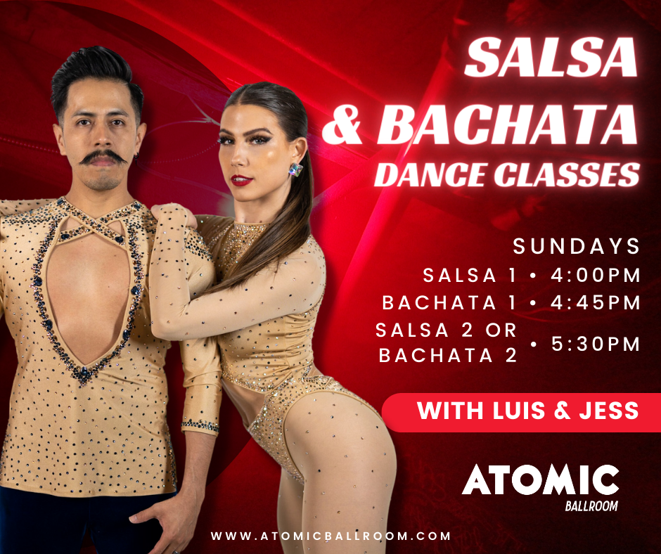 The Salsa & Bachata Program at Atomic Ballroom!