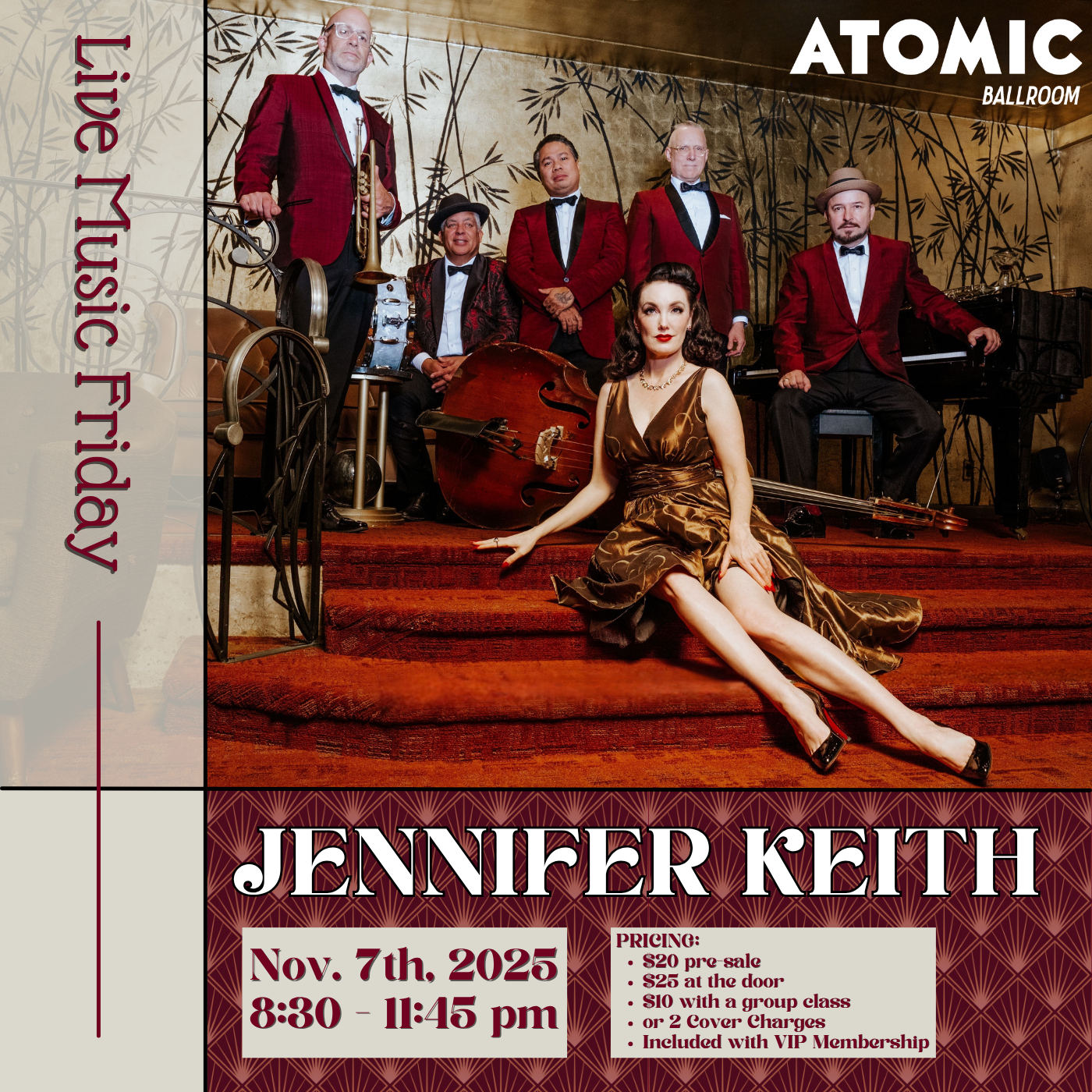 IG | ATOMIC Ballroom | Irvine, CA in Orange County (OC)