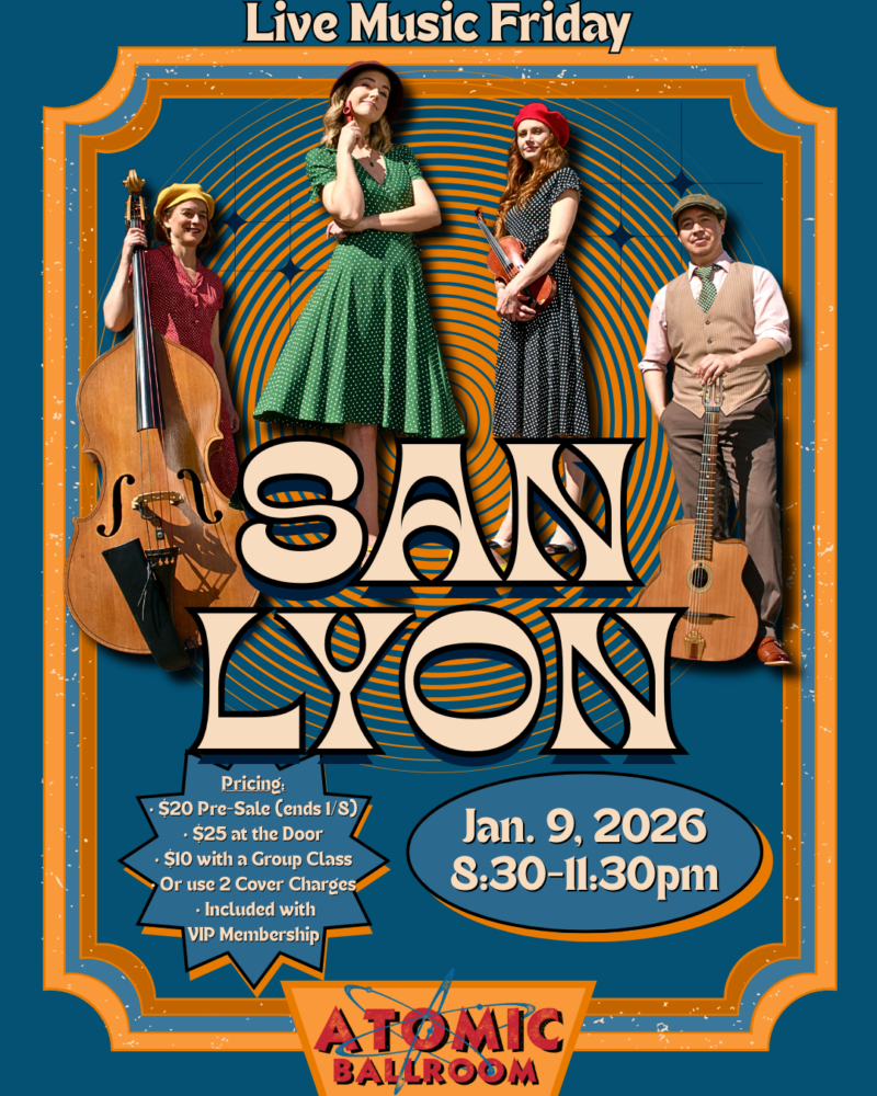 San Lyon Live Music Friday | ATOMIC Ballroom Irvine