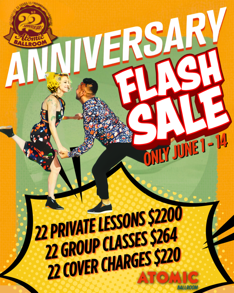 22nd Anniversary Events at ATOMIC Ballroom | June 2026