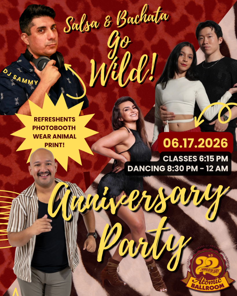 22nd Anniversary Events at ATOMIC Ballroom | June 2026